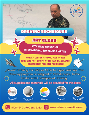 Orleans Recreation, Culture & Community Events: Drawing Techniques Art ...
